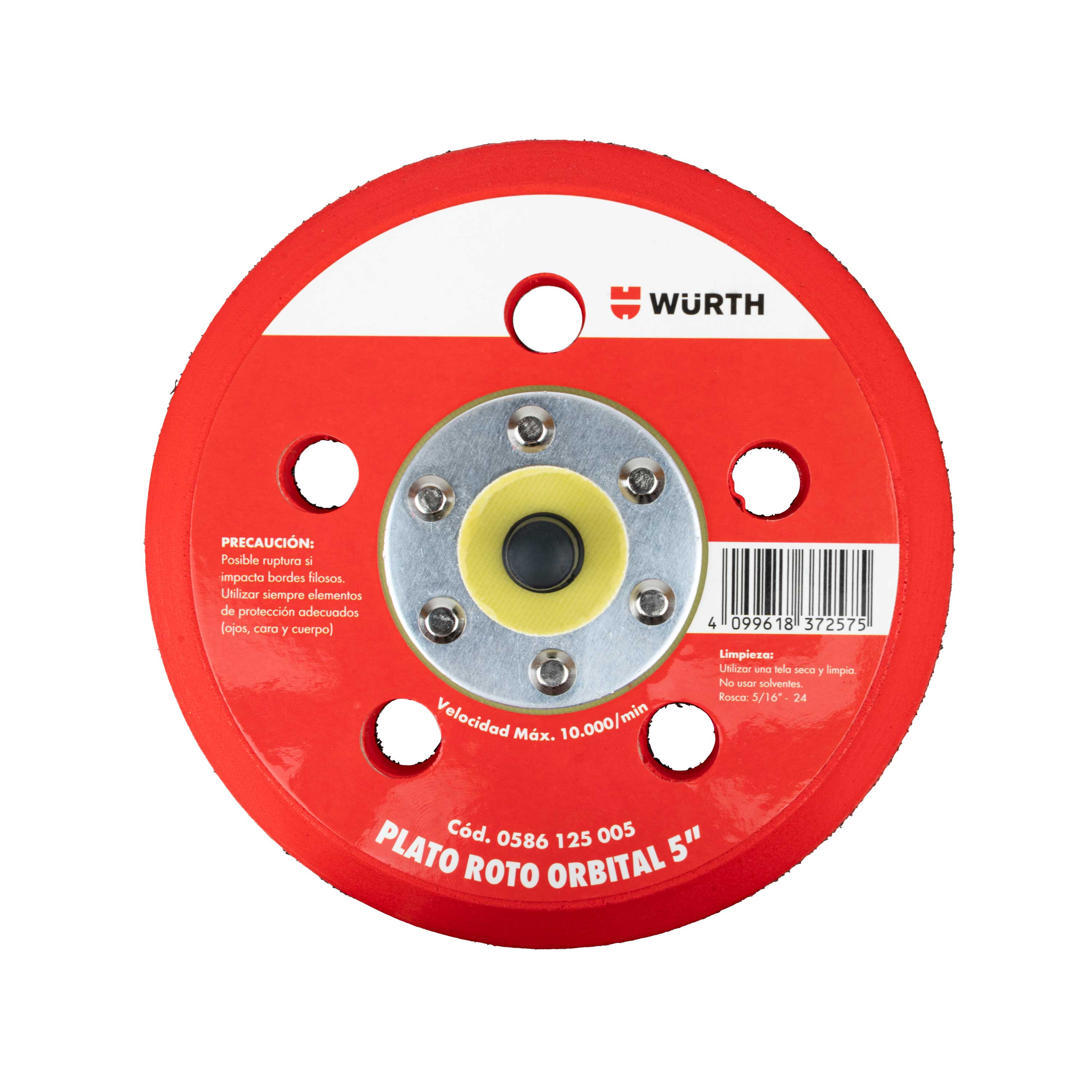 PLATO ROTO ORBITAL 5 | Würth Argentina