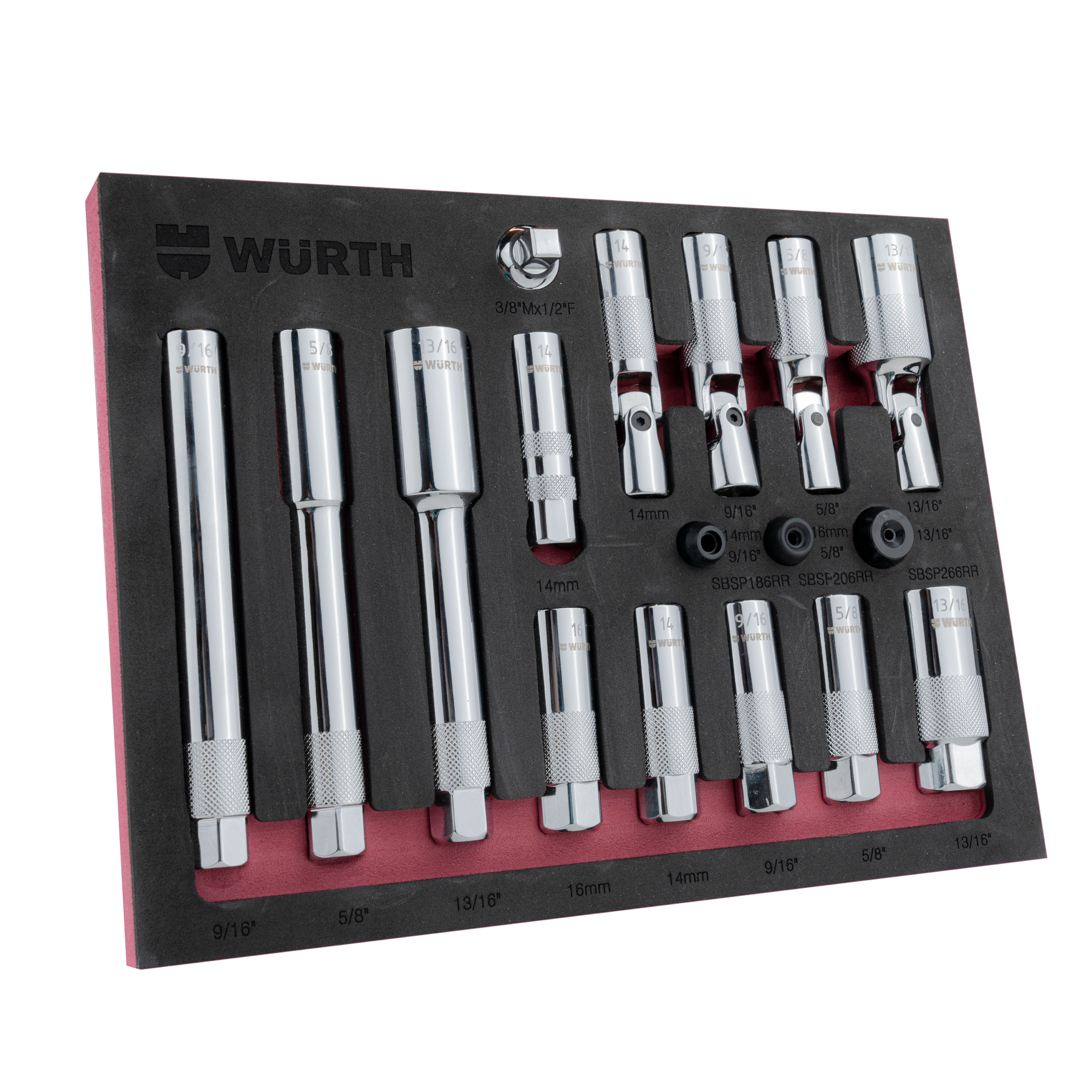 SET DE EXTRACTORES DE BUJIAS 3/8" | Würth Argentina