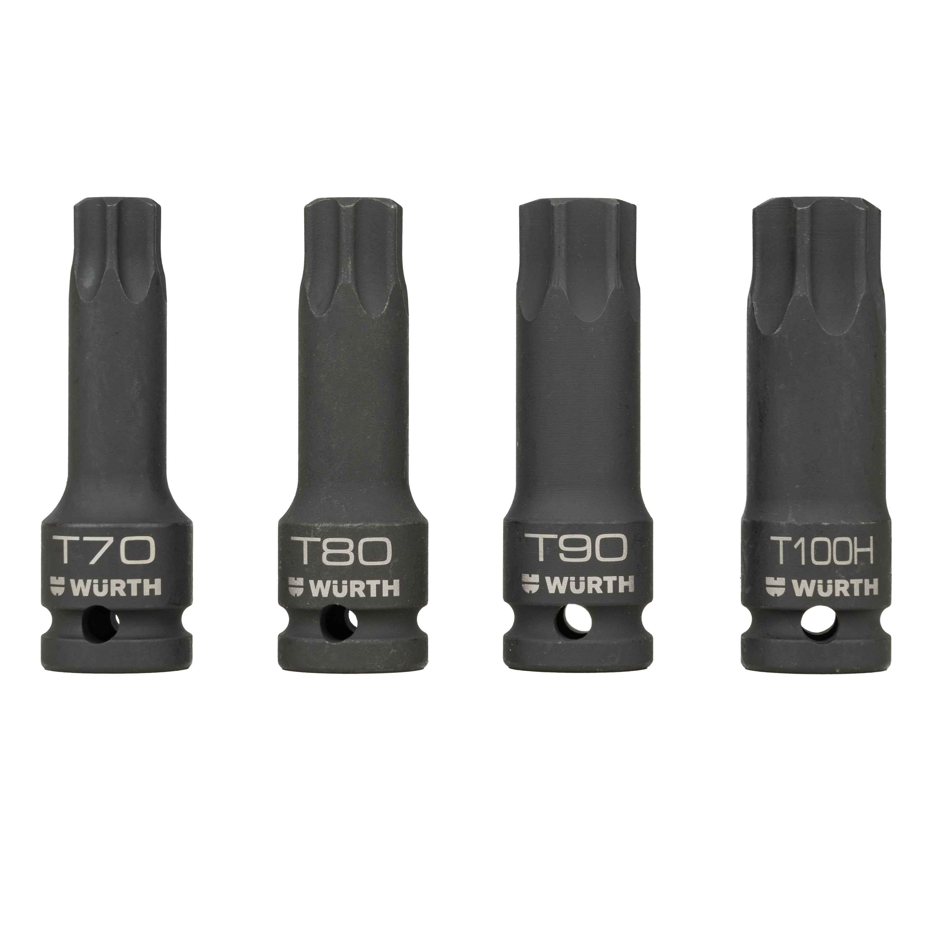 SET 4 PUNTAS DE IMPACTO TORX LARGAS | Würth Argentina